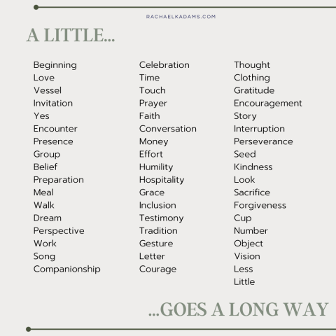 52 Little Things That Make A Big Difference - Rachael K. Adams